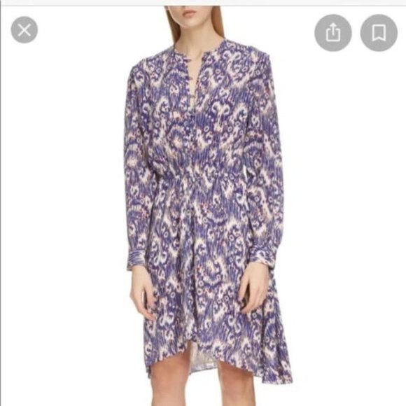 Isabel Marant | Dresses | Isabel Marant Etoile Dress 44 Yandra Ikat ...